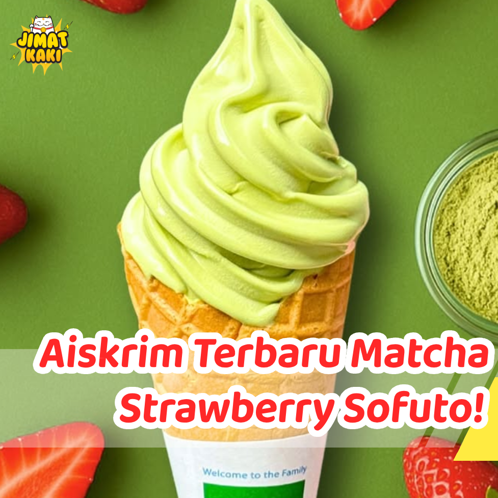 Matcha Strawberry Sofuto FamilyMart!