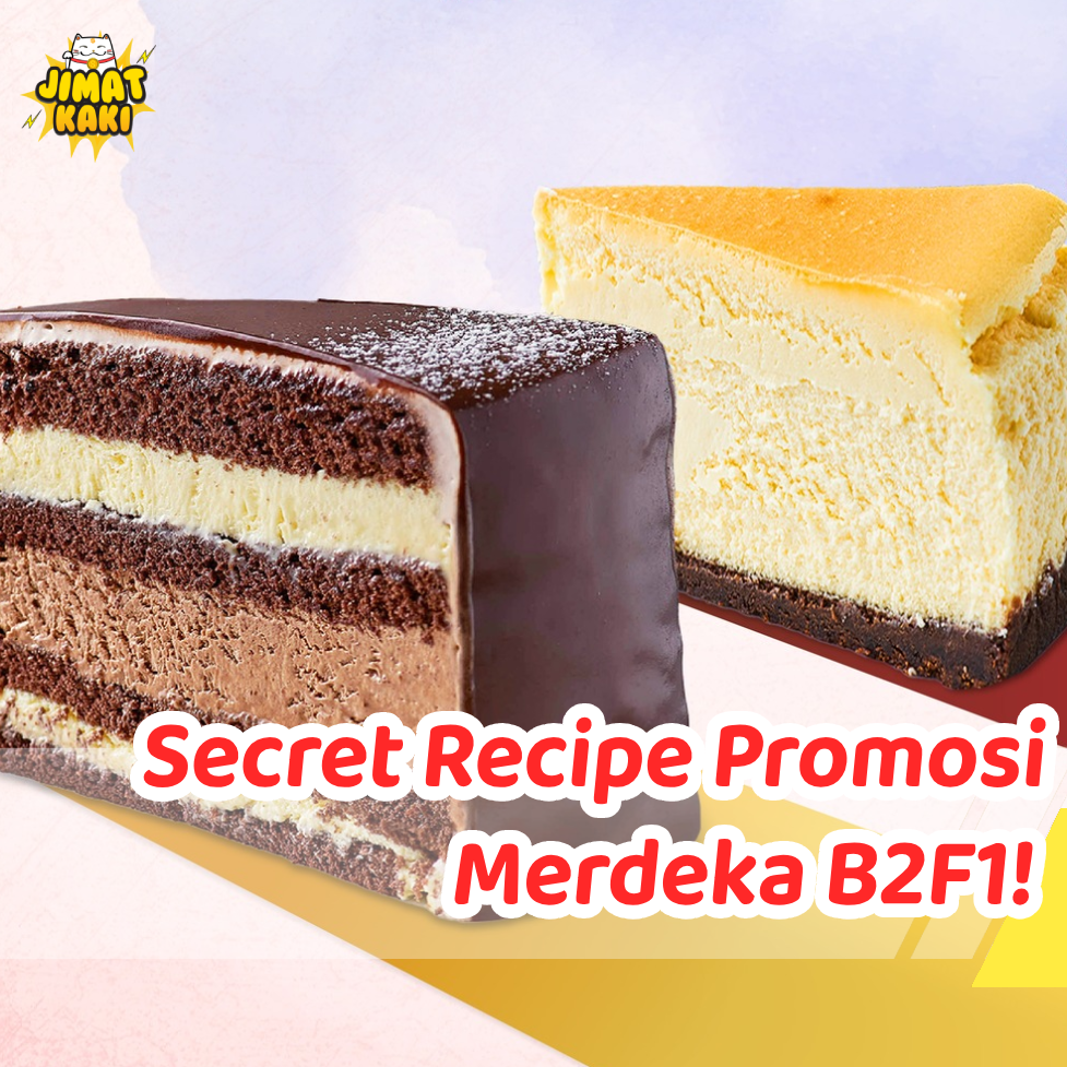 Promosi Merdeka dari Secret Recipe!